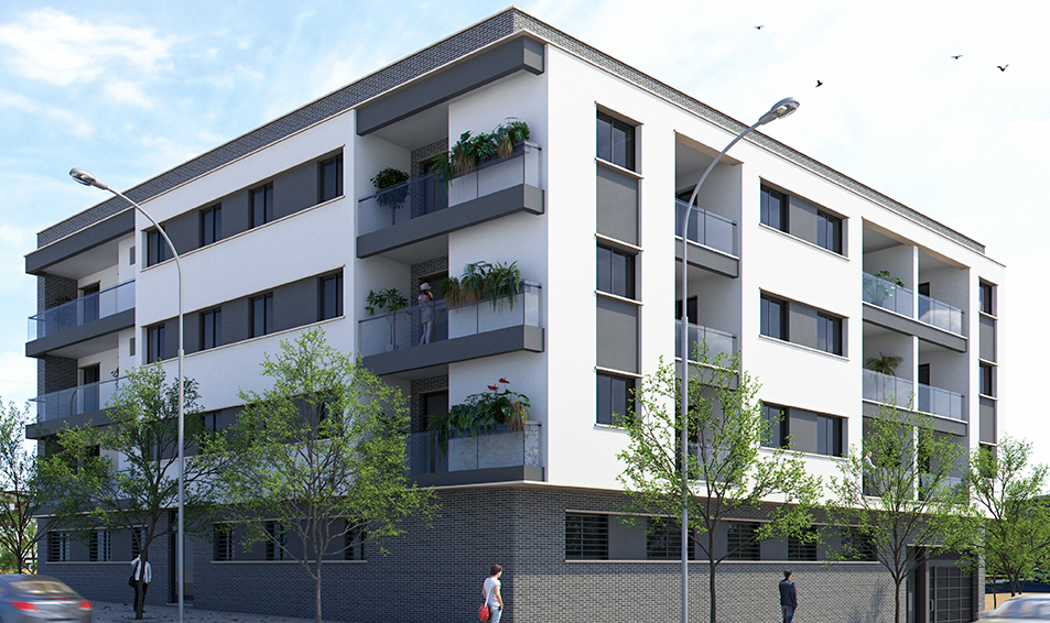 Edificio Plurifamiliar: 19 viviendas y garajes - Estudio de Arquitectura Muve